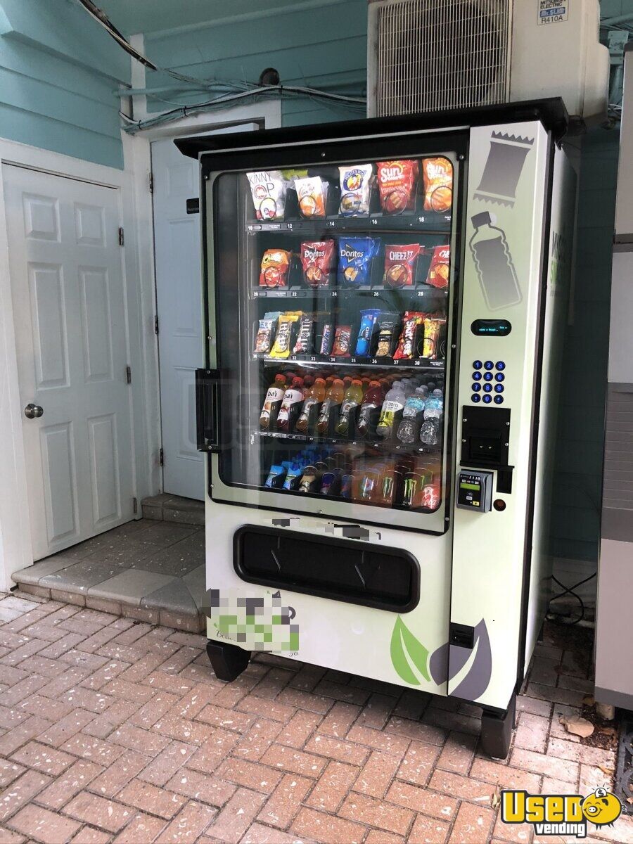 3 Large Glass Front Snack and Drink Combo Vending Machine For Sale in ...