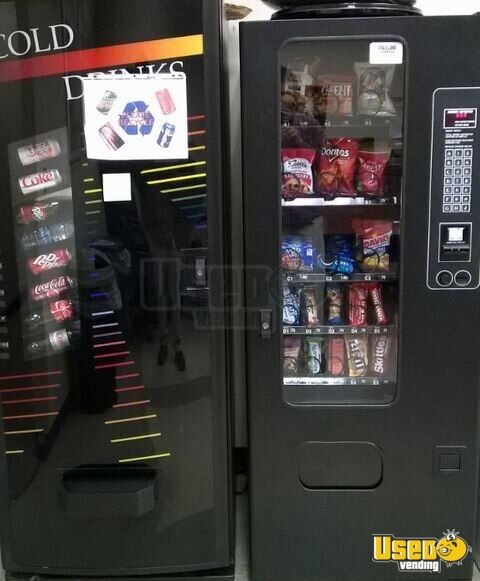 Used Vendnet Turnkey Snack and Soda Vending Machines | Snack and Soda ...
