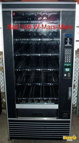 Electrical Snack & Soda Vending Machines :: Natl 148 - Snk W/ Mars ...