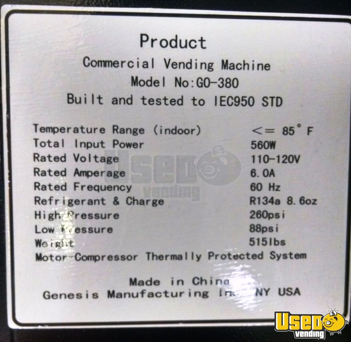 Genesis Snack & Soda Machine | Vending Machine for Sale in Florida